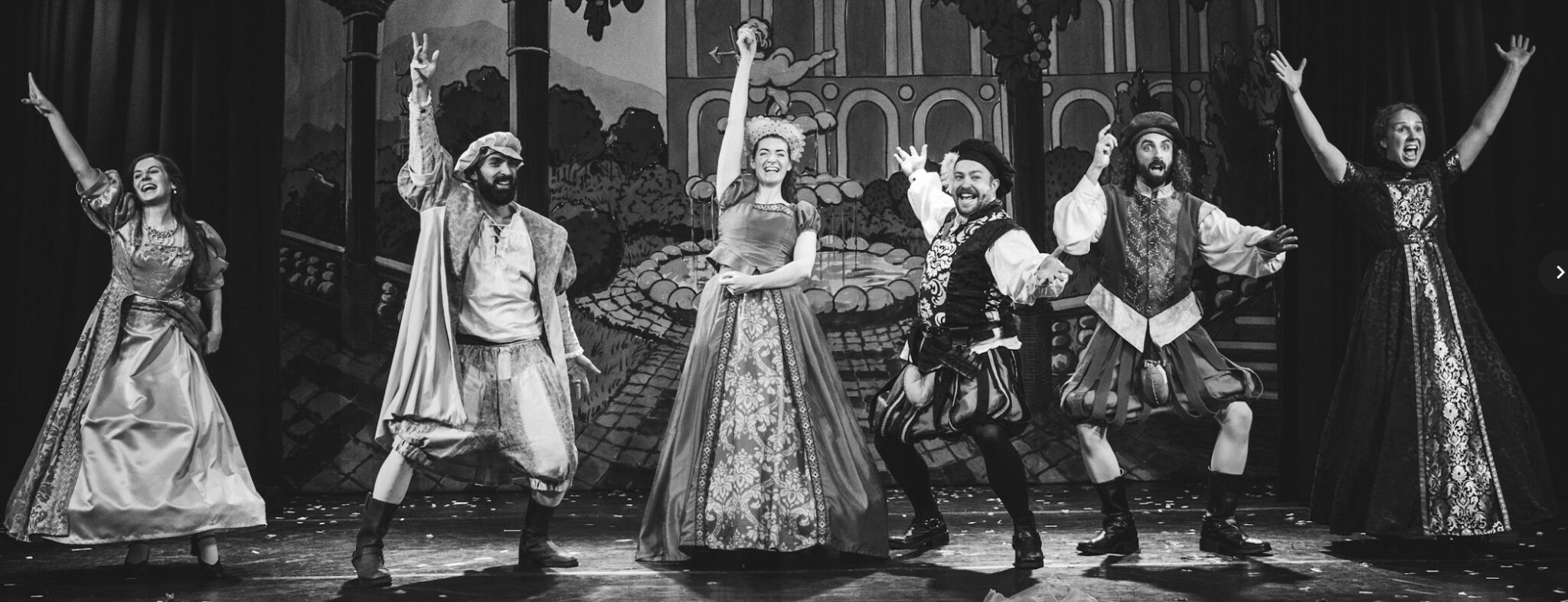 Cultured chaotic and hilarious. Shakespeare like you’ve never seen before!