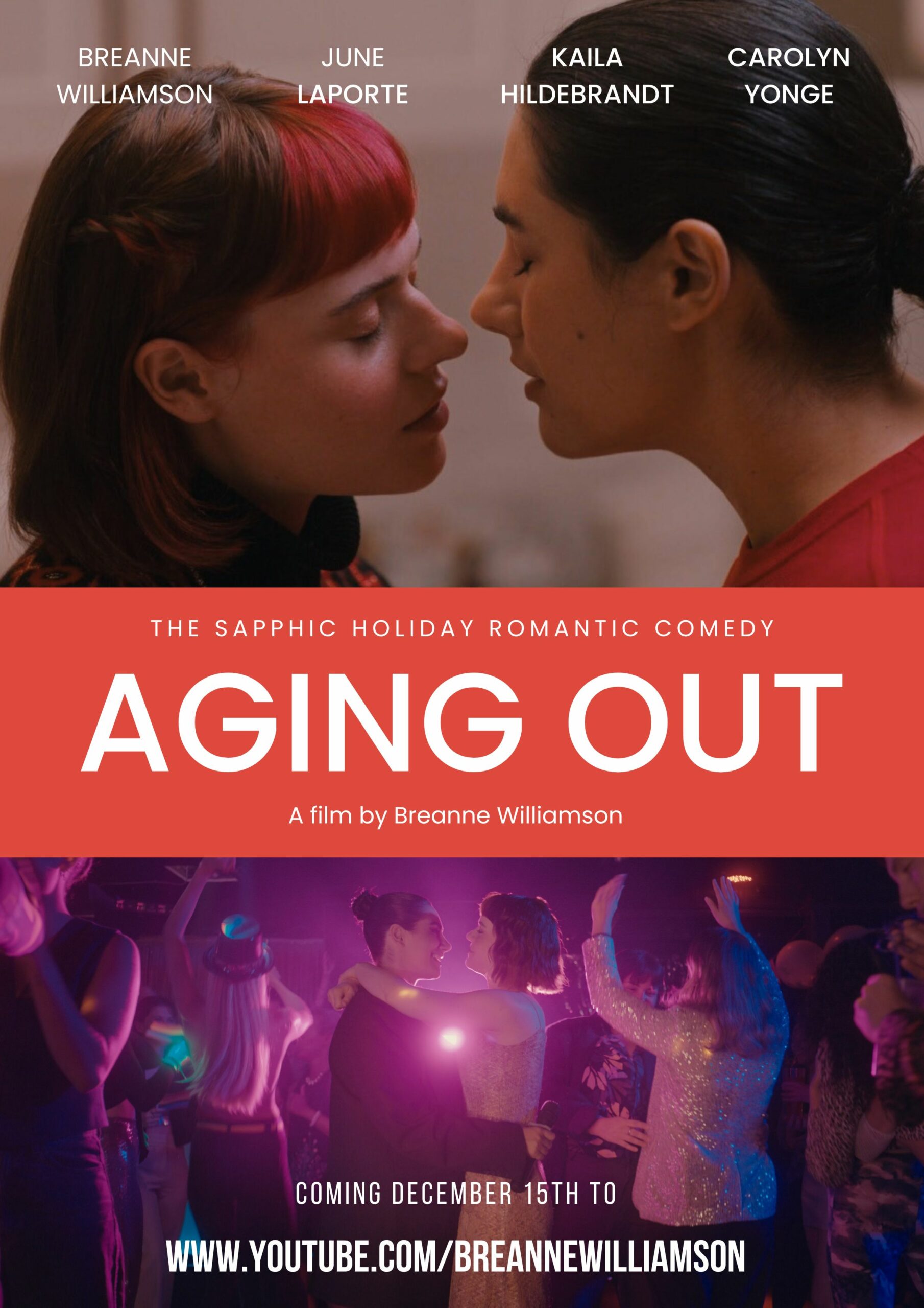 Aging Out: New Lesbian Holiday Romantic Comedy from Breanne Williamson